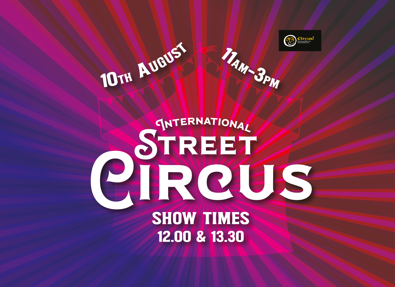 The circus is back in town! 10th August 2024 - Trinity Square Gateshead